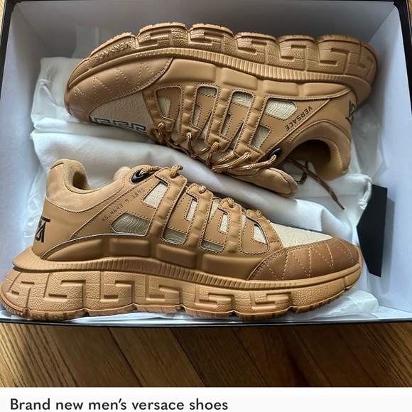 Versace | Shoes | Almost New Versace Unique Colour | Poshmark